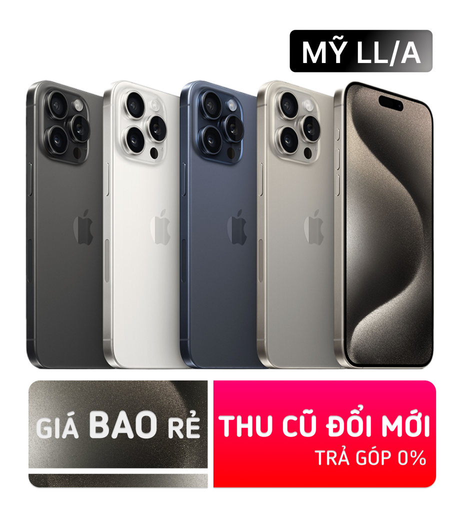 iPhone 15 Pro 128GB LL/A (Mới) - Á Châu Mobile